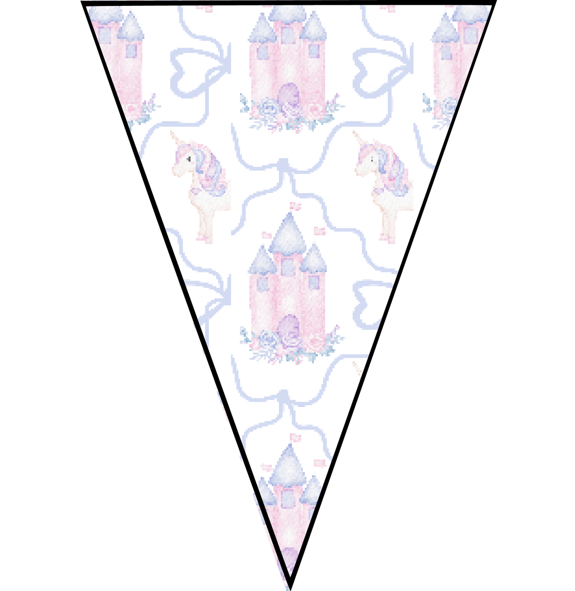 Unicorn Party Pennant Banner – Paper In A Pinch