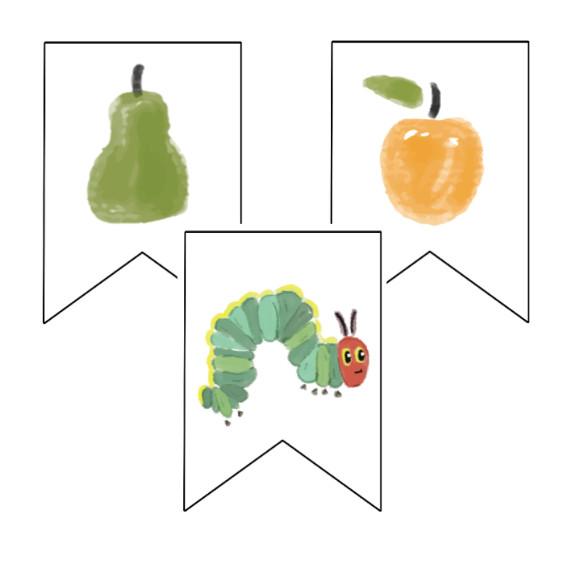 Caterpillar Banner – Paper In A Pinch