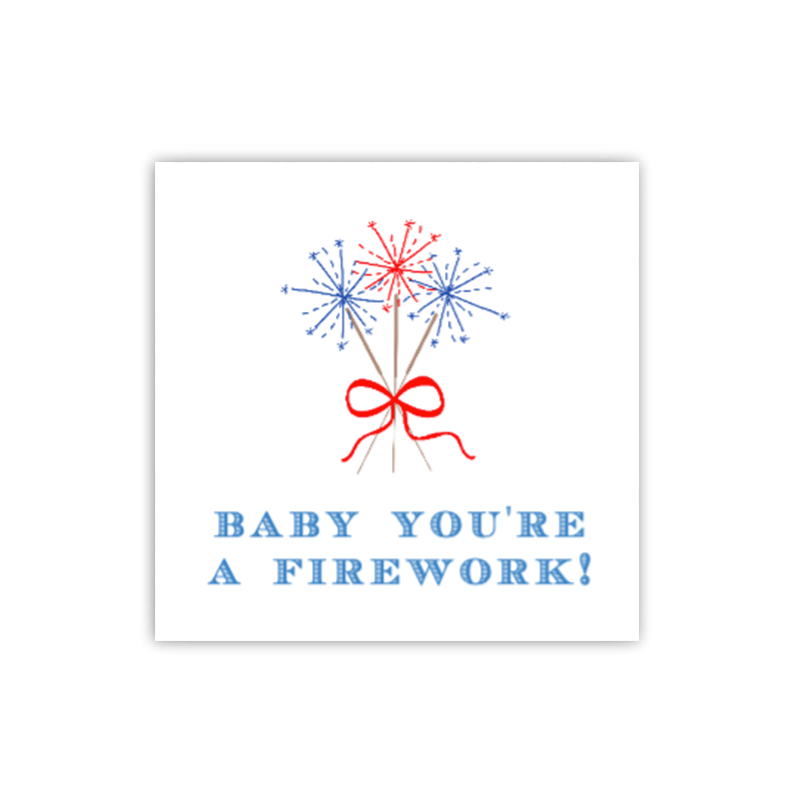 Fireworks Gift Tags / Stickers – Paper In A Pinch
