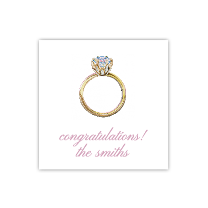Ring Gift Tags / Stickers – Paper In A Pinch